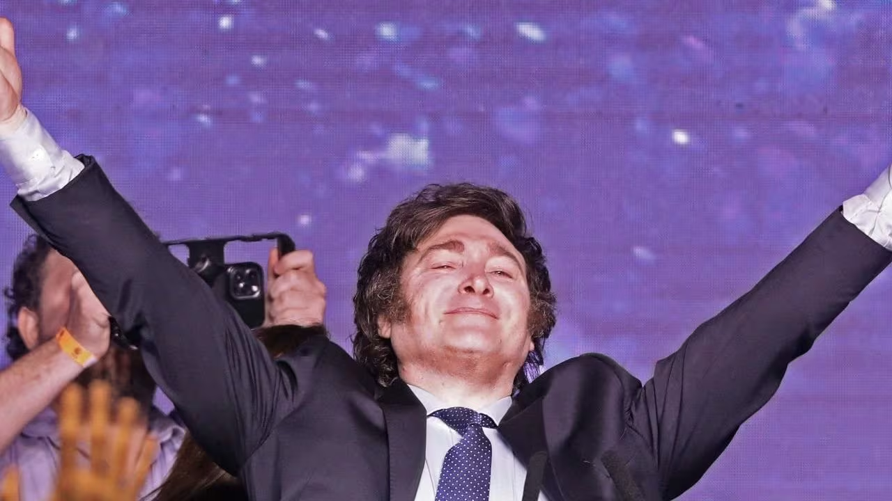 Las frases más fuertes del primer discurso de Milei como presidente ...